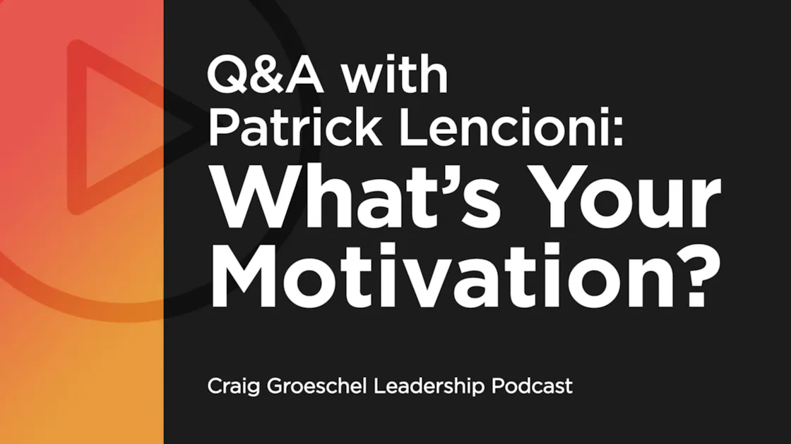 Patrick Lencioni Motivation – The 6 Types of Working Genius by Patrick ...