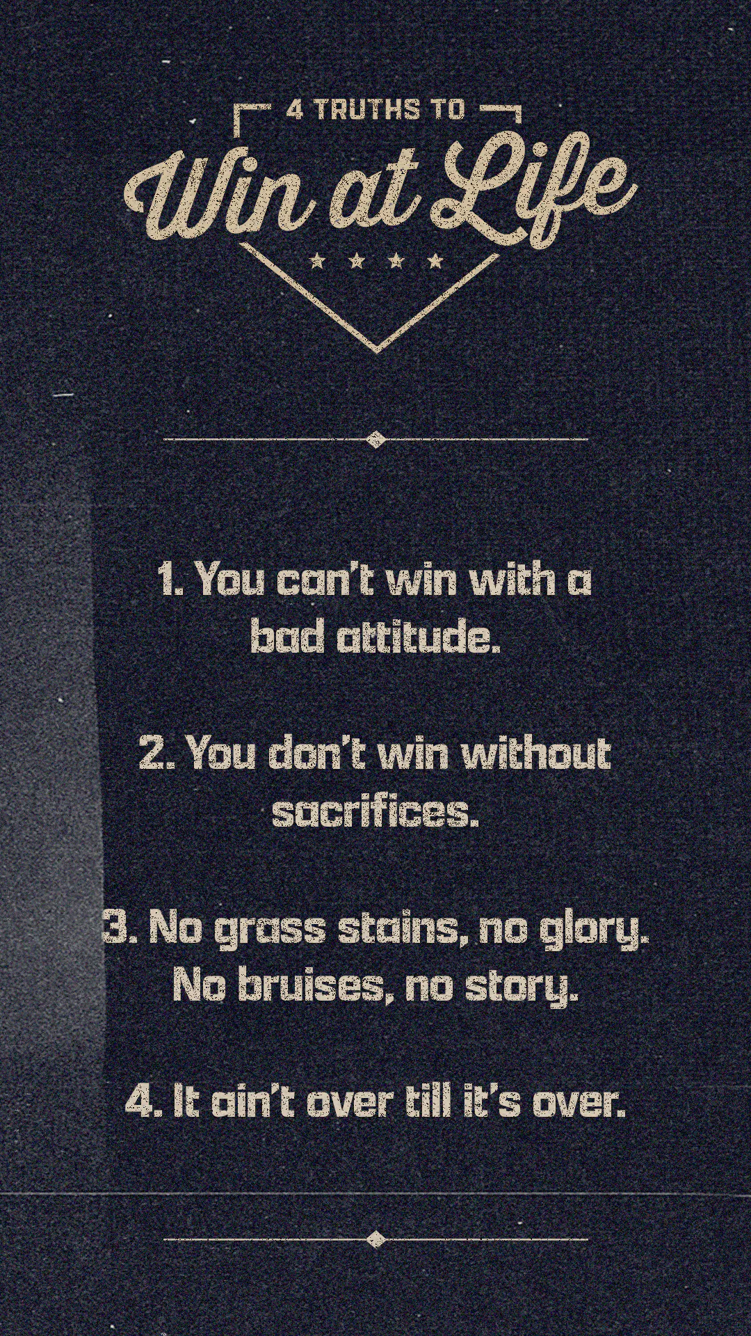 4 Truths to Win at Life